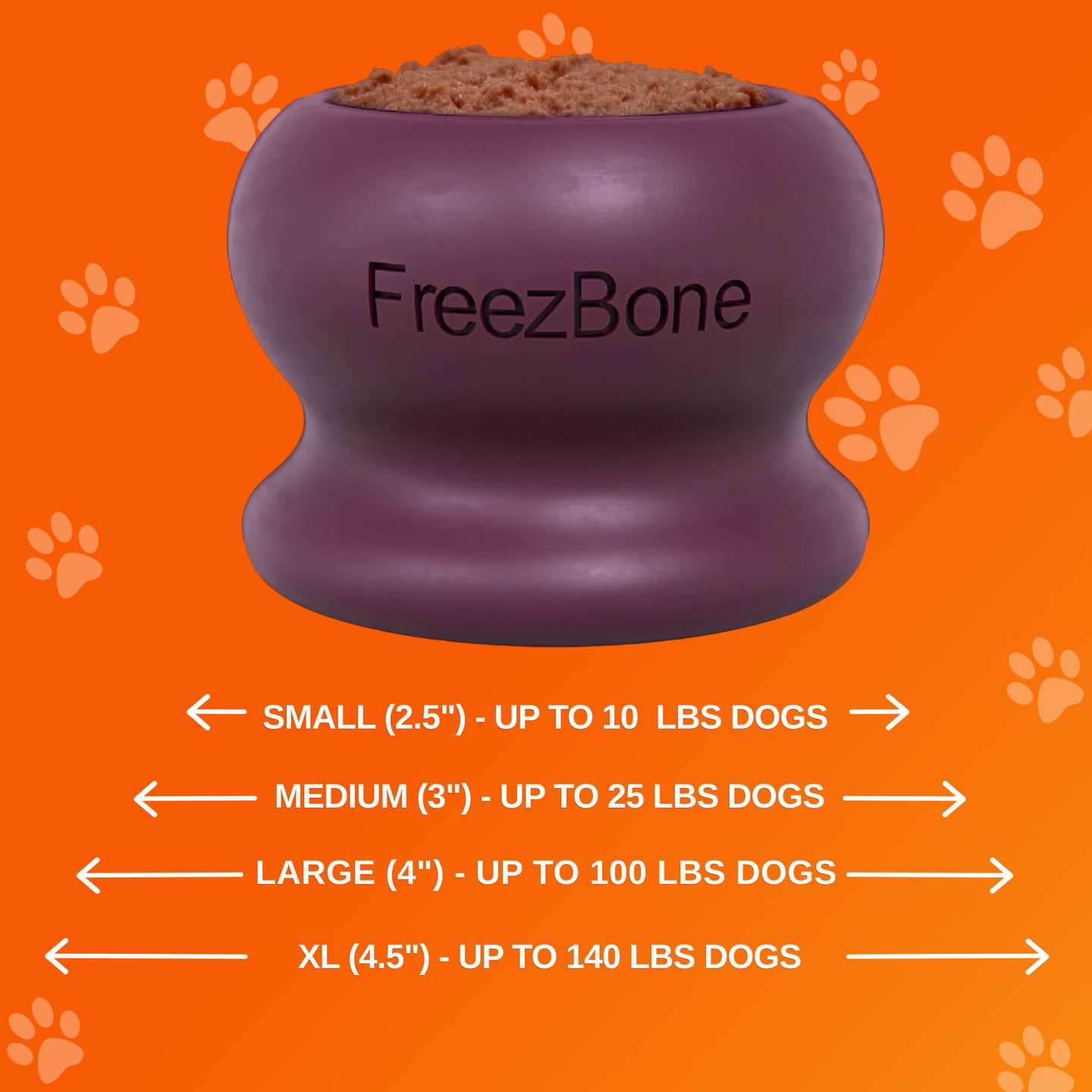 HeatWave Dog Toys - Freezbone