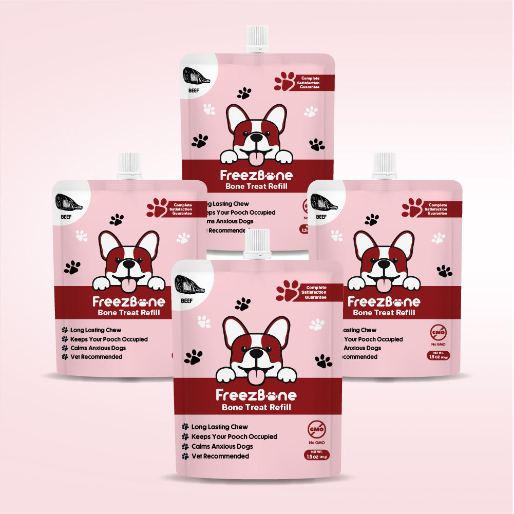 Refillable Bone Treats and Long Lasting Dog Chews - Freezbone